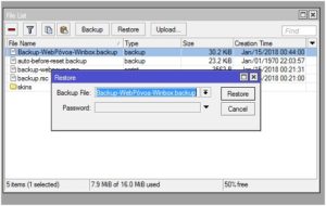 Como Fazer Backup no MikroTik RouterOS